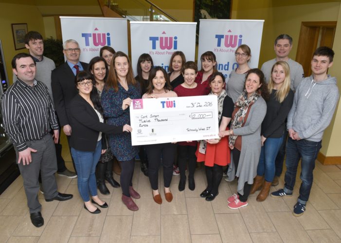 Cork Simon Community and TWi Partnership culminates in €12,000 Donation ...