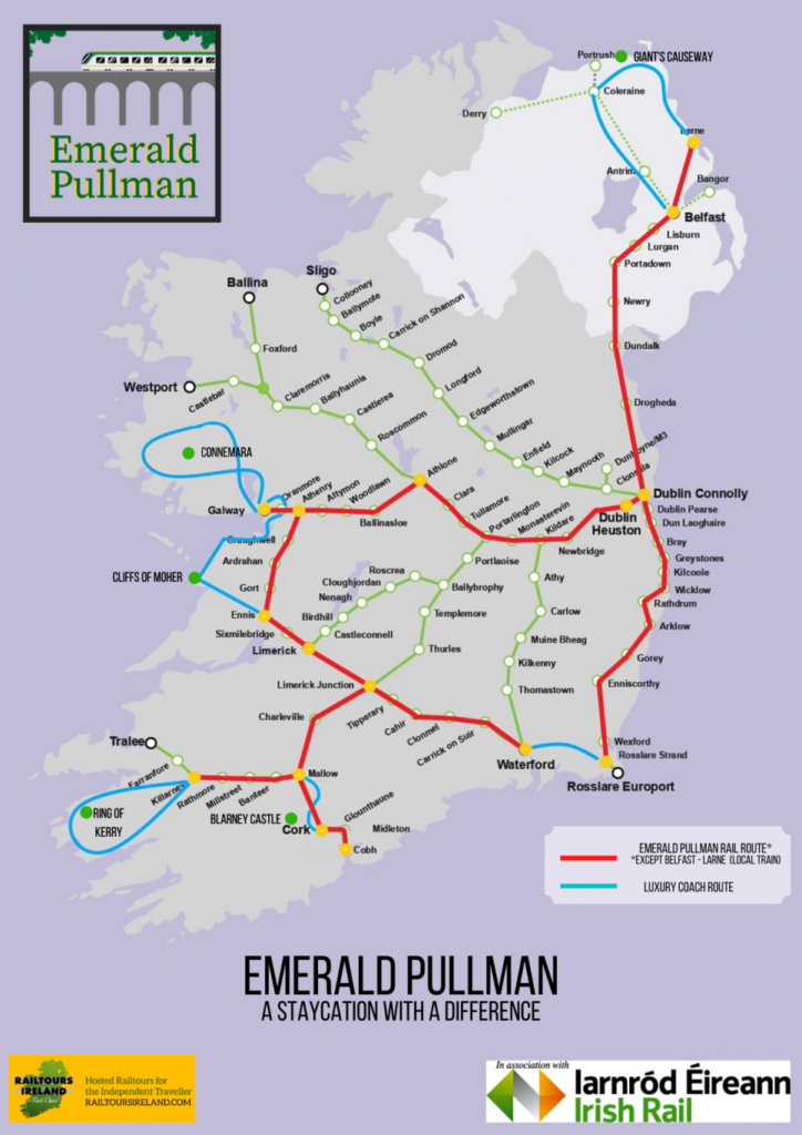 €1,900 for 7 day Cork to Dublin Train luxury train, with plenty of ...