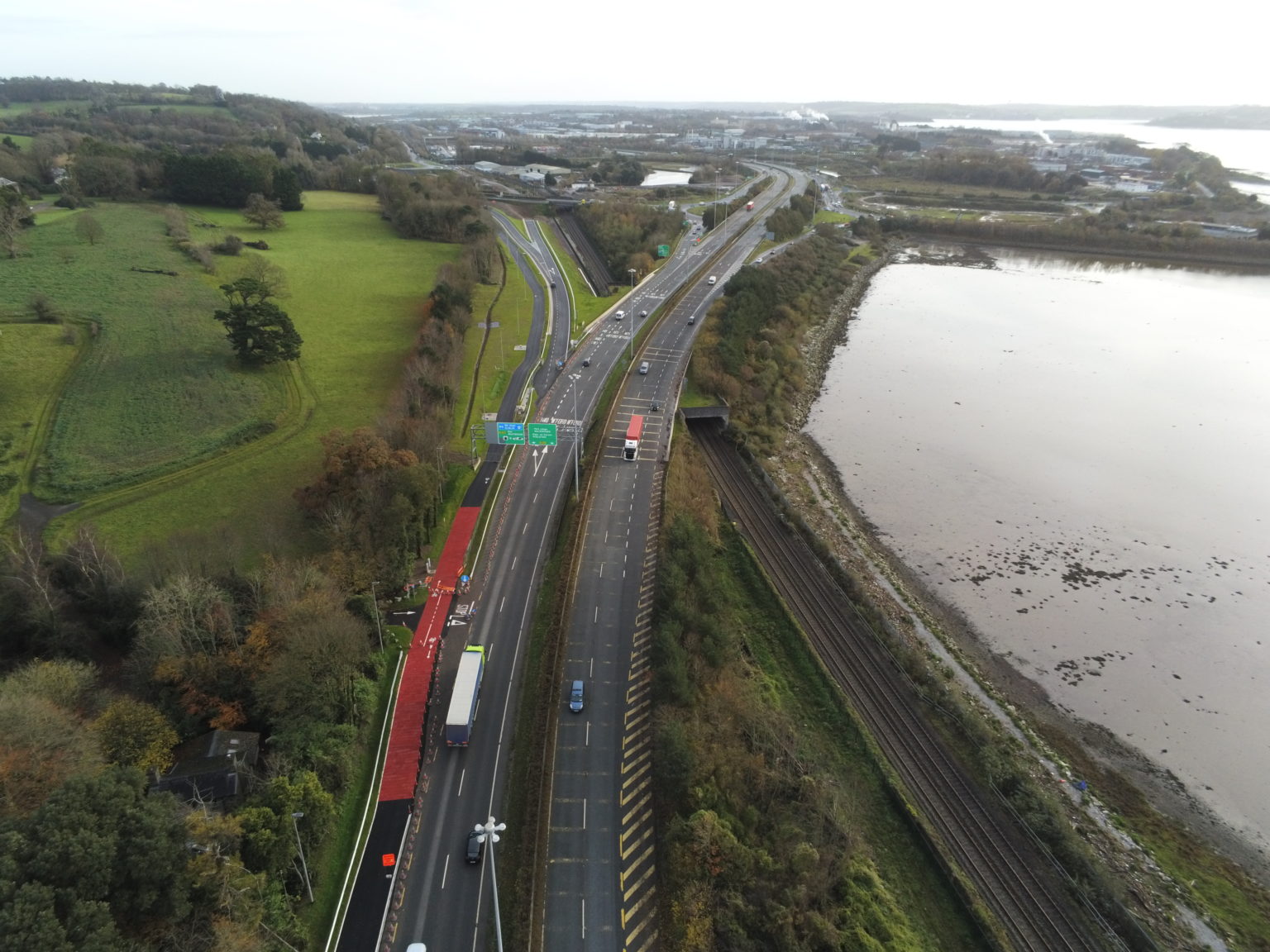 New 1.2km cycleway opens at Dunkettle interchange: at the Cork end of the Dublin-Cork Motorway ...