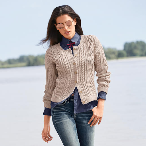 One piece 5 outfits: the Aran cardigan | TheCork.ie (News & Entertainment)